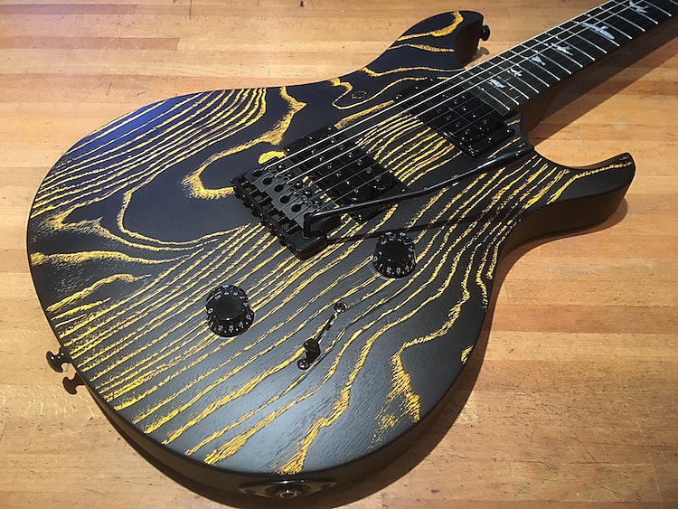 PRS Limited Edition SE Custom 22 Sand Blasted Swamp Ash in | Reverb