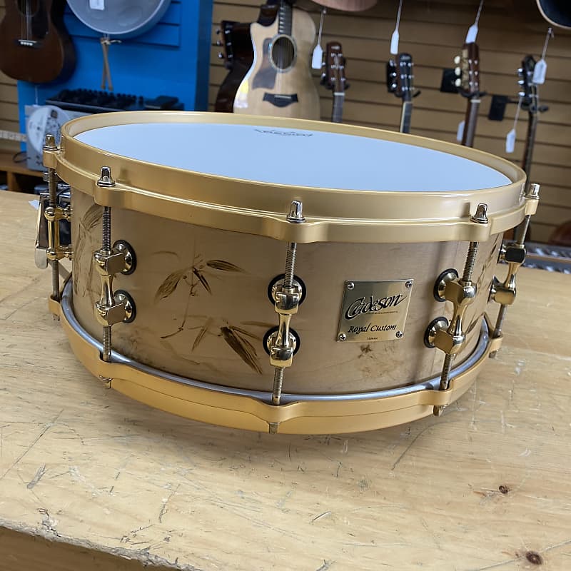Cadeson Royal Custom 5.5 x 14" Snare Drum - Hand Painted, | Reverb