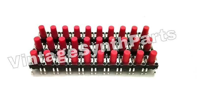 Roland Mks-70 Full set of 30 Pushbuttons panel tact Switches | Reverb