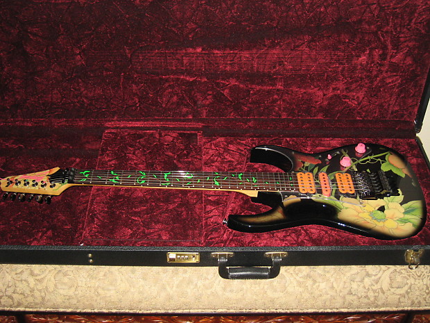 Beautiful Ibanez Jem77FP Jem 77 FP Floral Pattern | Reverb