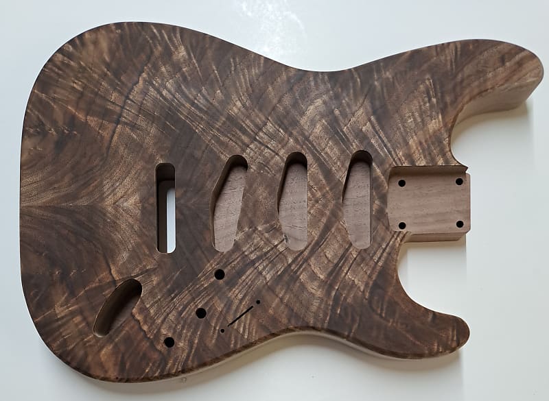 Shepard Custom Guitars Custom Stratocaster Body Semi-hollow | Reverb