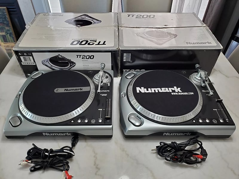 Numark TT200 High Torque Direct Drive Turntable Pair - | Reverb Canada