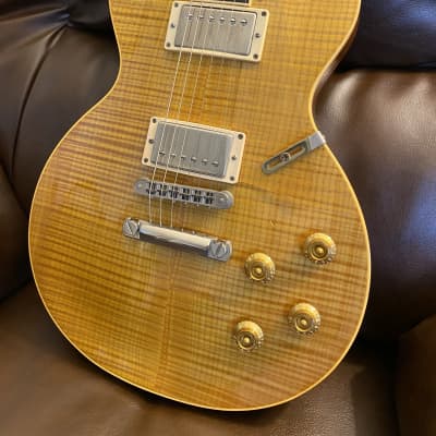 Gibson Les Paul Custom Shop Blue Flame Maple - Used | Reverb