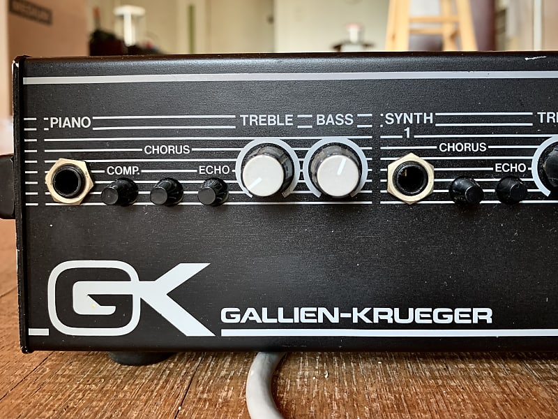 1985 Gallien-Krueger 200RK 100W 4 Ohm Keyboard Amp Head - | Reverb