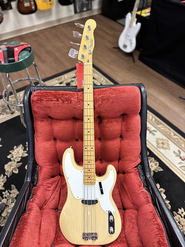Fender American Vintage II 54 P Bass 2024 - Vintage Blonde | Reverb