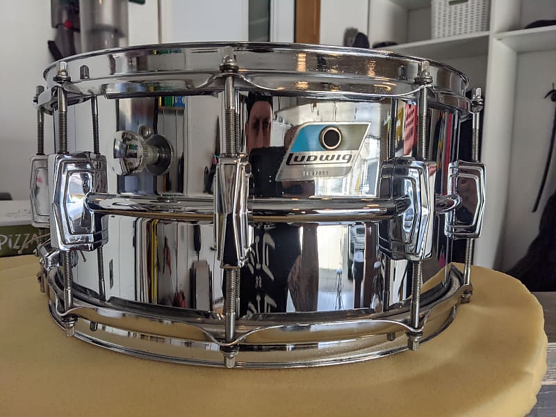 Ludwig Supraphonic 14" X 6.5" 1970's | Reverb