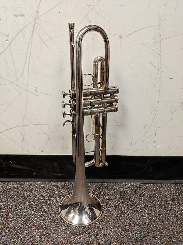 Getzen 3050 Custom Silver Plate | Reverb