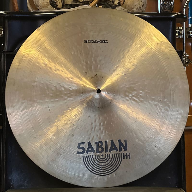 VINTAGE 1980's Sabian 22" Germanic Orchestral "Ride" Cymbal - | Reverb