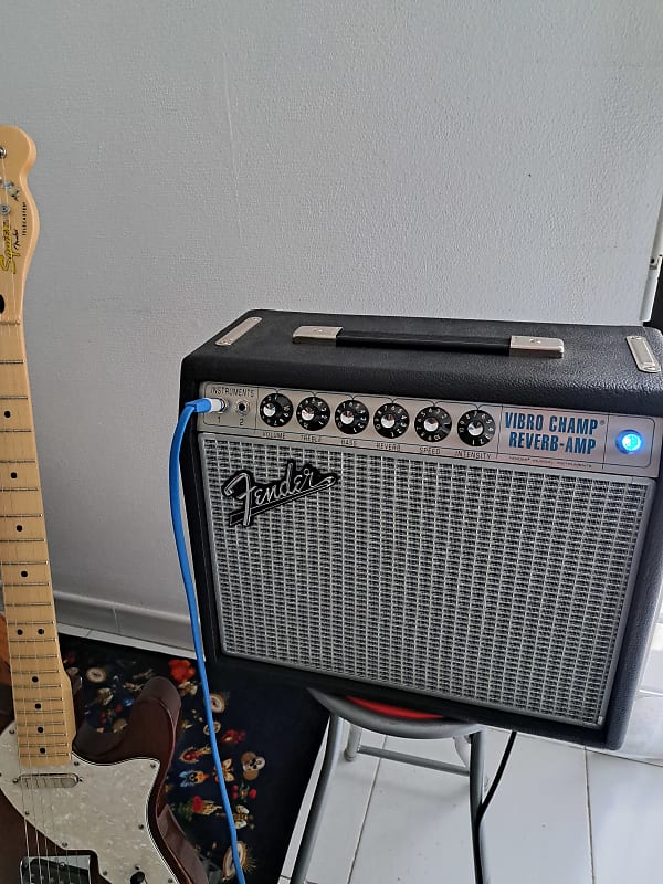 Fender '68 Custom Pro Vibro Champ Reverb 5-Watt 1x10" Guitar | Reverb