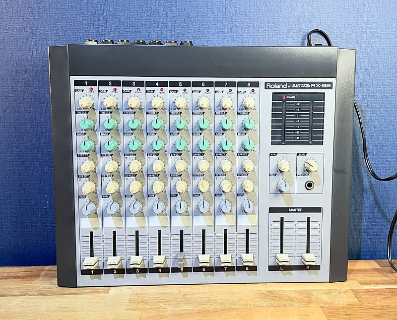 Roland RX-82 Vintage 8-channel Stereo Mixer Grey | Reverb