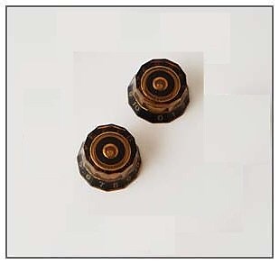 PRS Lampshade Knobs Gold | Reverb