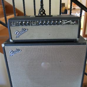 Fender Dual Showman 1967 Blackface | Reverb
