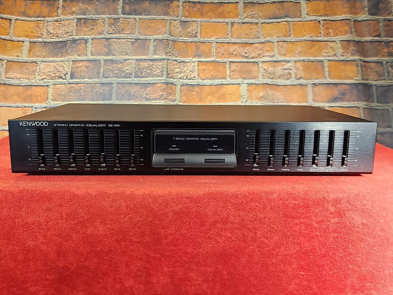 Kenwood GE-291 Stereo Graphic Equalizer | Reverb
