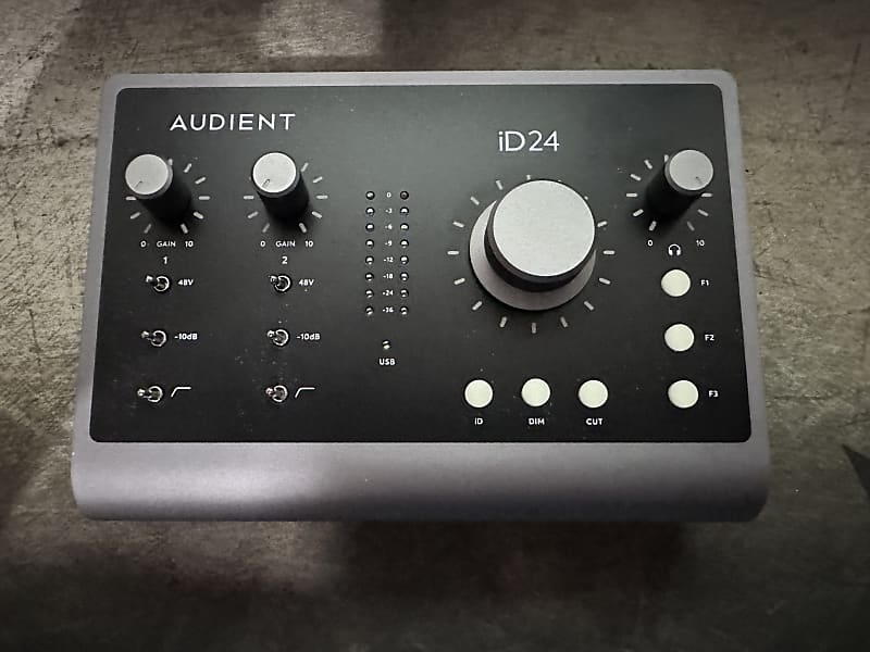 Recording Bundle Audient iD24 and RE27 N/D Mic | Reverb