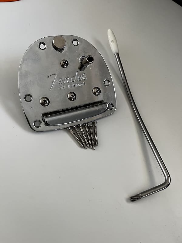 Fender Jaguar / Jazzmaster Tremolo Tailpiece - see | Reverb