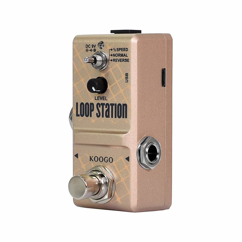Koogo Mini Looper Guitar Effect Pedal 10 minutes of Looping 3 | Reverb