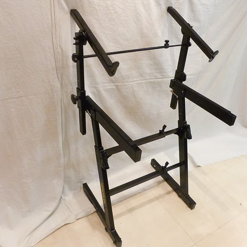 HERCULES [USED] KS410B Z-shaped two-tier keyboard stand | Reverb UK