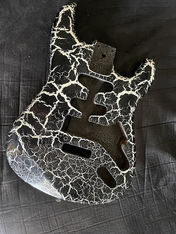 1980s Vester Stage Series Body - Crackle Black | Reverb