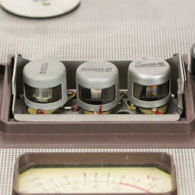 1964 Ampex Model 602 Burgundy Leatherette Portable Analog | Reverb