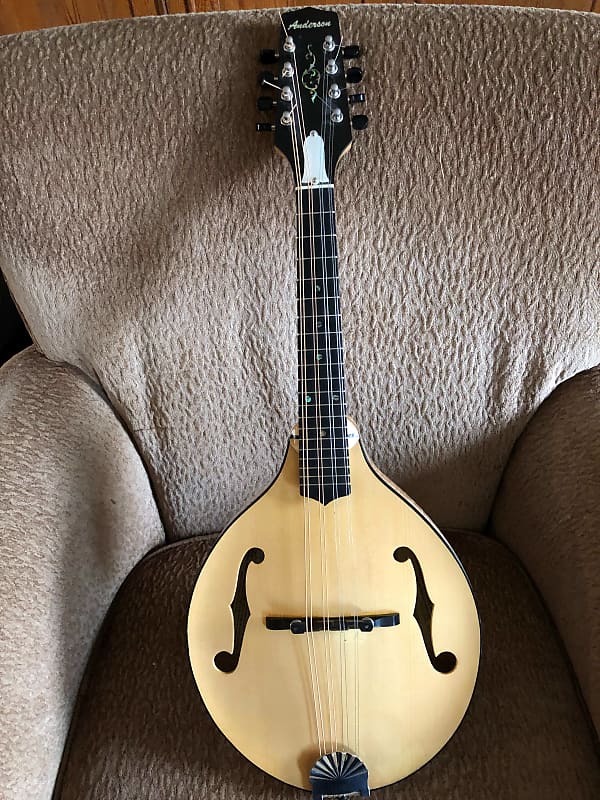 Gerald Anderson Mandolin 2014 Natural Wood | Reverb