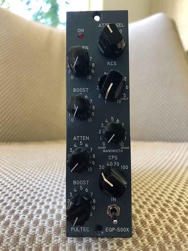 Pultec EQP-500X 500 Series Program Equalizer 2020s - Gunmetal | Reverb