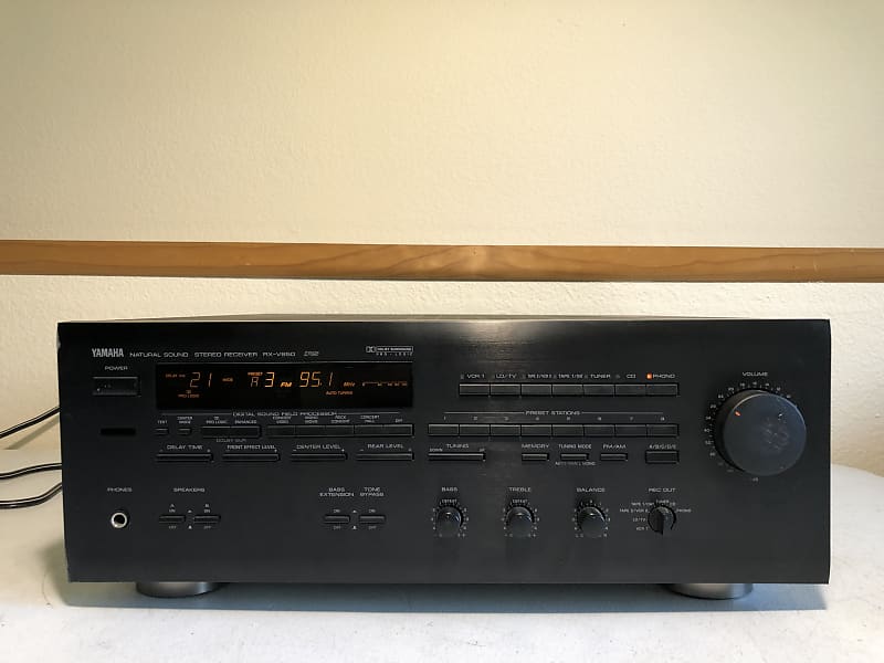 Yamaha RX-V850 Receiver HiFi Stereo Phono 5.1 Channel Japan | Reverb