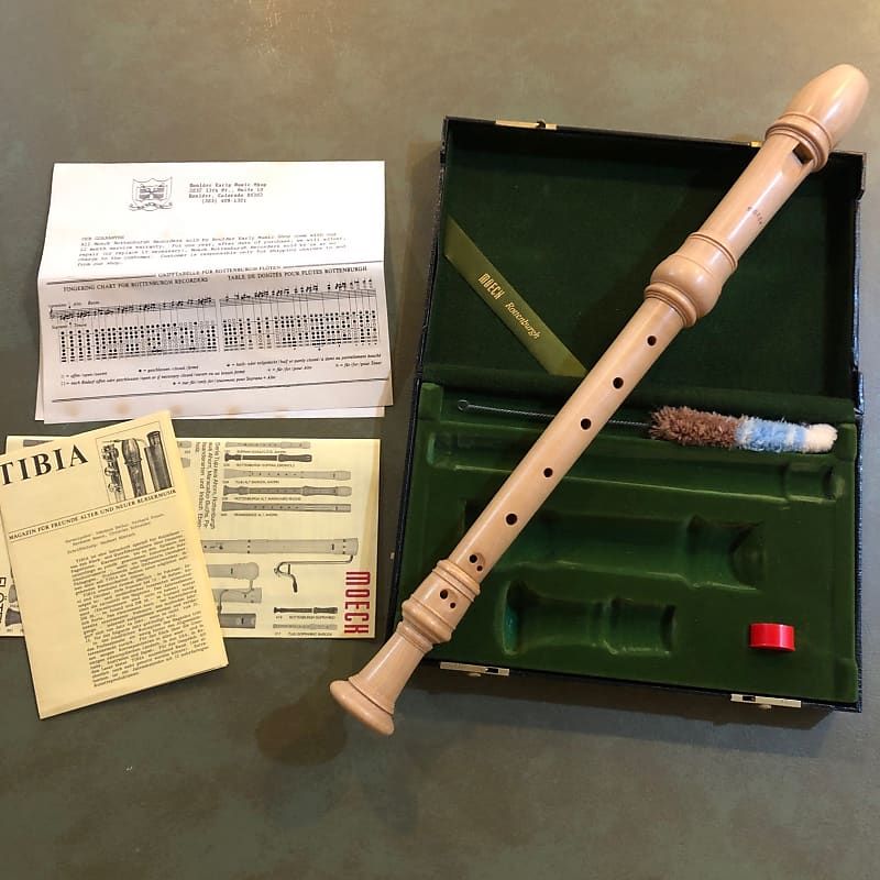 MOECK Rottenburgh Alto Recorder Model No. 239/4300 Maple | Reverb