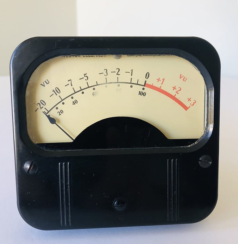 1940’s/1950’s Weston 862 VU meter for Langevin, RCA and | Reverb UK