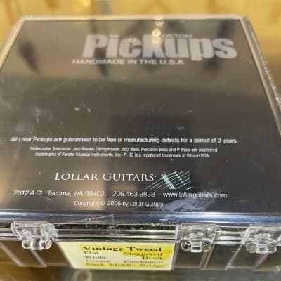 Lollar Vintage Tweed Stratocaster Pickup Set - Bridge, Middle | Reverb