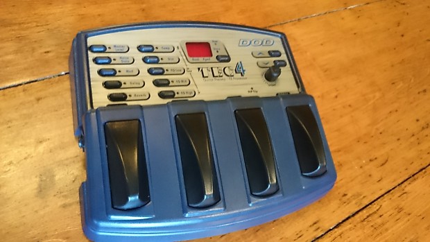 DOD TEC-4 Guitar Preamp and Multieffect Unit Original Box and | Reverb