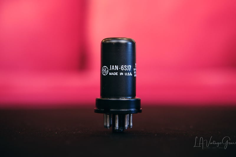 Vintage JAN GE 6SJ7 Metal - Tests Good | Reverb