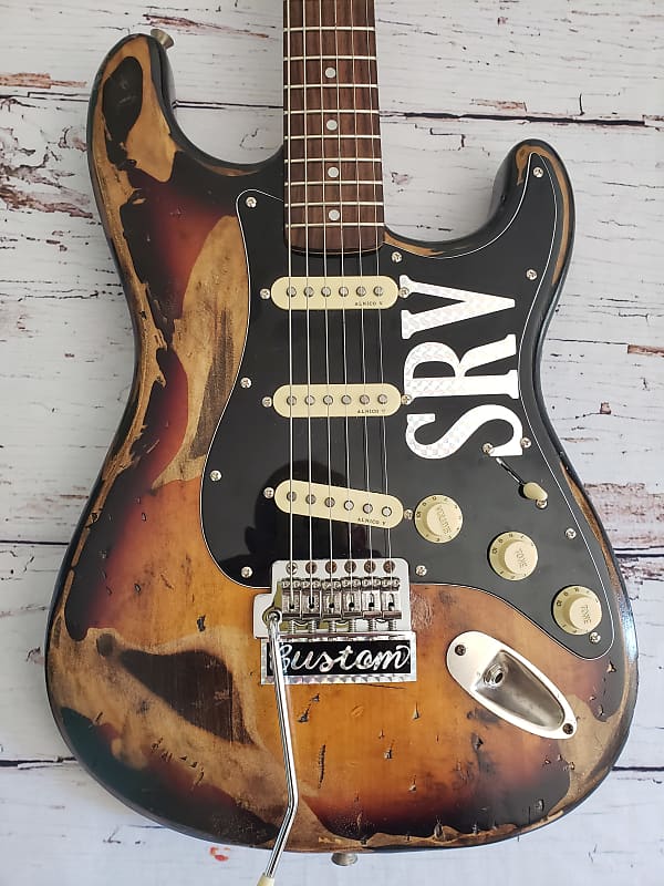 Eric Rifftone #213 Stevie Ray Vaughan Tribute Electric Guitar | Reverb