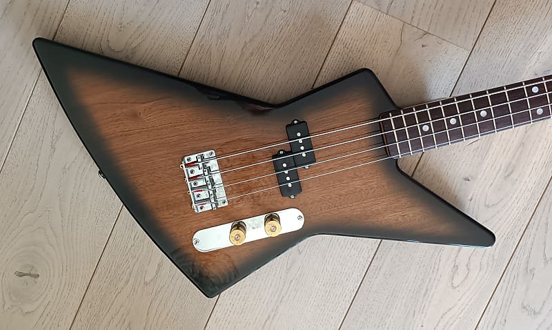 G&L USA neck/OX BIRD body, Dusty Hill Explorer Bass, | Reverb Canada