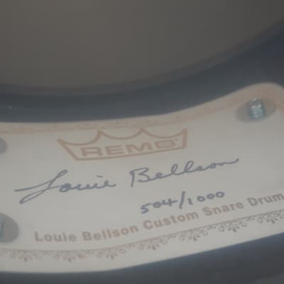 1999 Remo 5.5x14" Louie Bellson Limited Edition snare drum - | Reverb