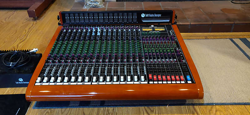 Toft ATB 16 Console with Meterbridge & Jim Williams mod on | Reverb