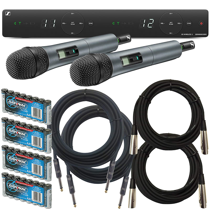 Sennheiser XSW 1-835 Dual-A Dual Wireless Vocal mic System | Reverb