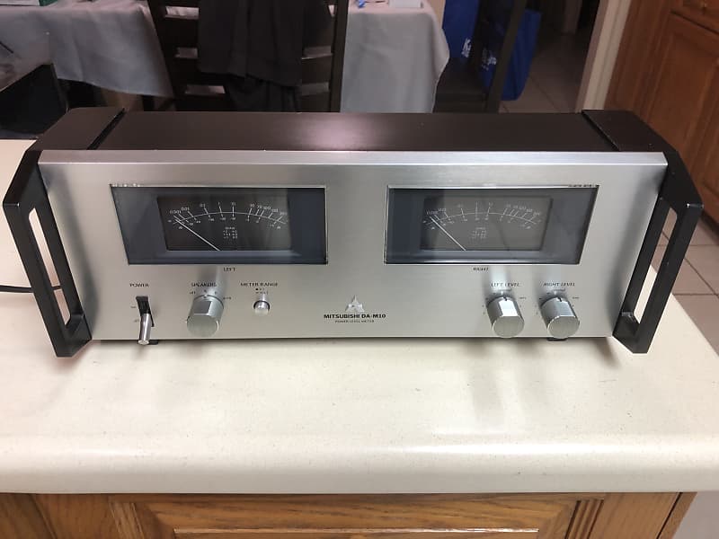 RARE Mitsubishi DA-M10 Power Level Meter. Elusive, get it | Reverb