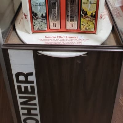 Hohner Vintage Harmonica Case with Harmonicas | Reverb