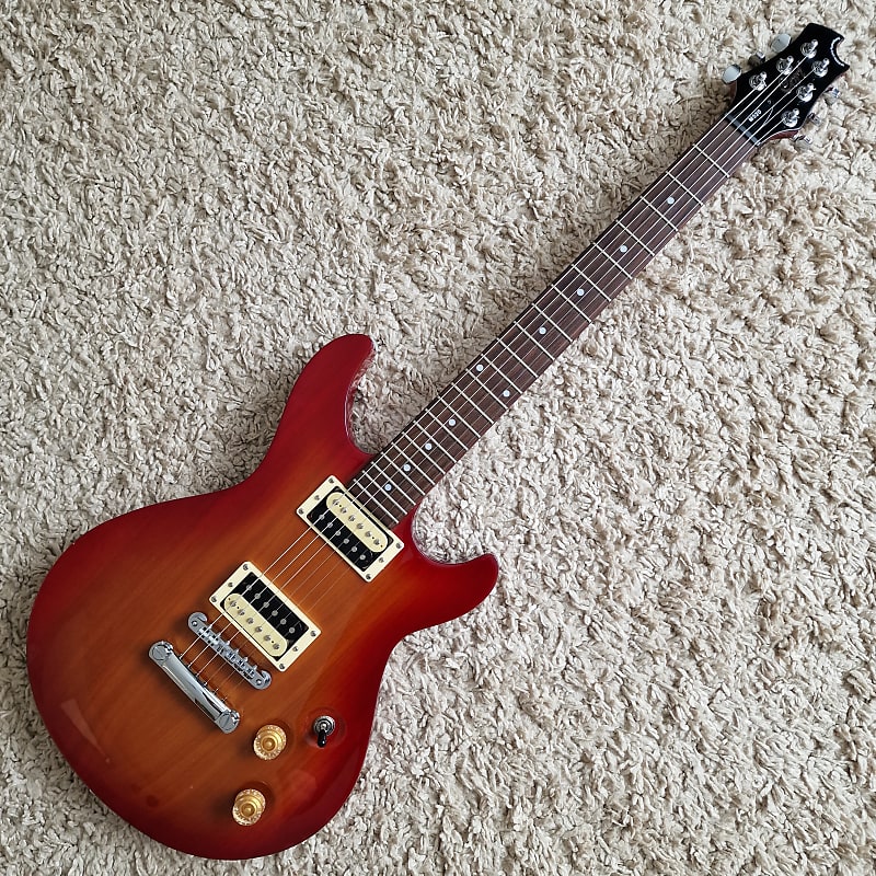 Cort M520 Electric Guitar Cherry Sunburst (2002) with | Reverb