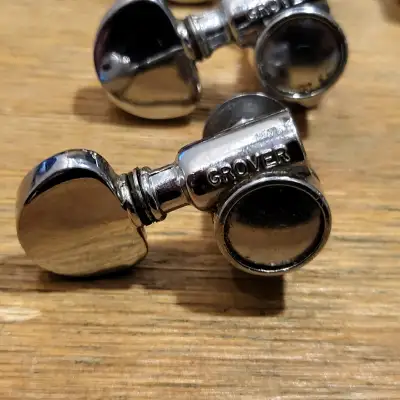 Grover USA Vintage 1970 Rotomatic Tuners Chrome | Reverb