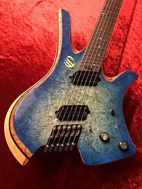 Overload Custom Guitars Themis 6 Custom -Blue Burst- [GSB019] | Reverb