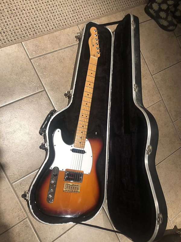 Left Handed American Fender Telecaster 1997 Sunburst Jonny | Reverb