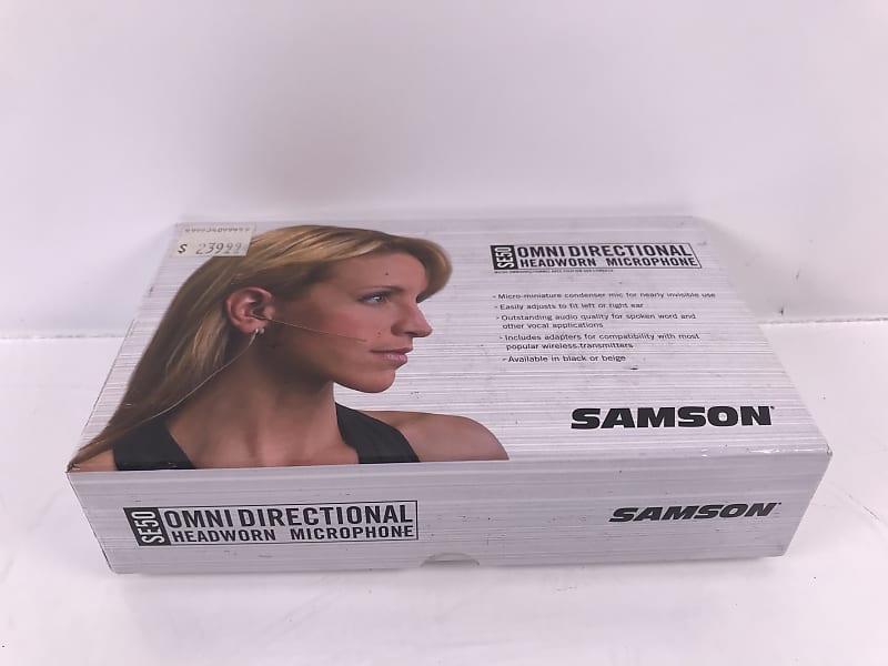 Samson SE50 Omnidirectional Headworn Wireless Microphone | Reverb UK