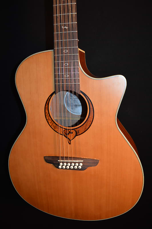 Luna Heartsong Grand Concert 12 String Acoustic Electric | Reverb