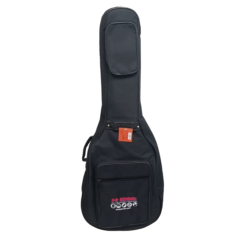 PC Sound Deluxe Jumbo Acoustic Guitar Soft Case Bag | Reverb