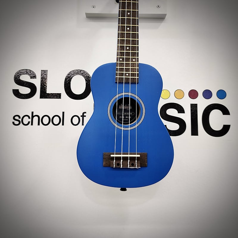 Kala Ukadelic - Blue Ink Soprano Ukulele | Reverb