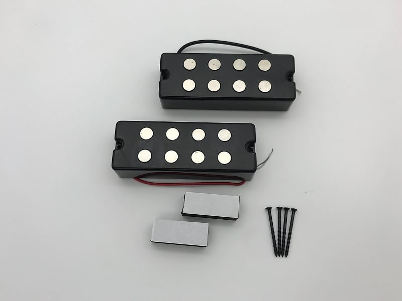 4 String Electric Bass Soapbar Pickups Set | Reverb