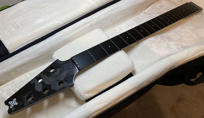 Modulus Quantum 5 Graphite Bass Guitar Neck, Q5, Fretless | Reverb