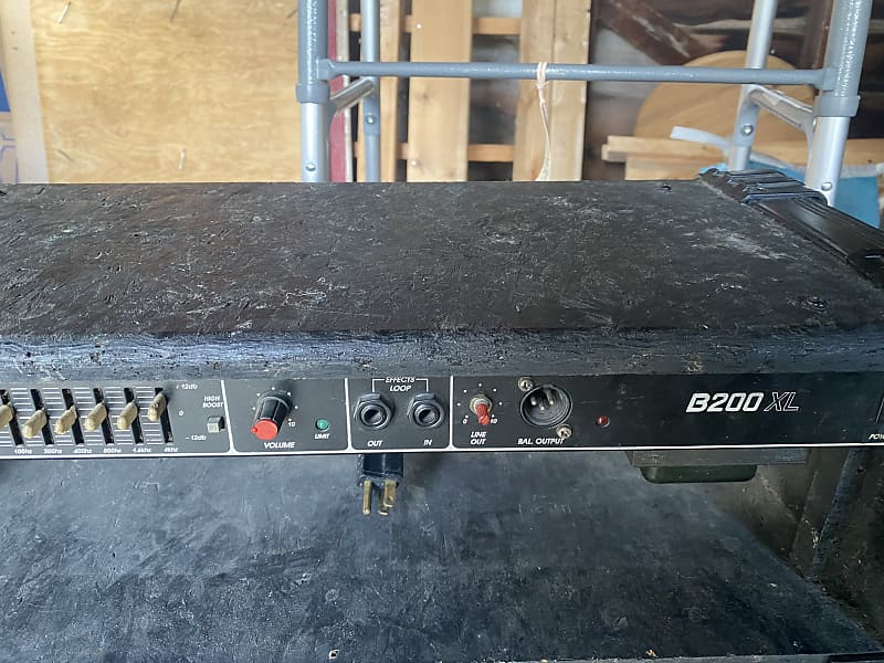 Crate B200xL 90’s-00’s - Black powers on AS IS Untested | Reverb