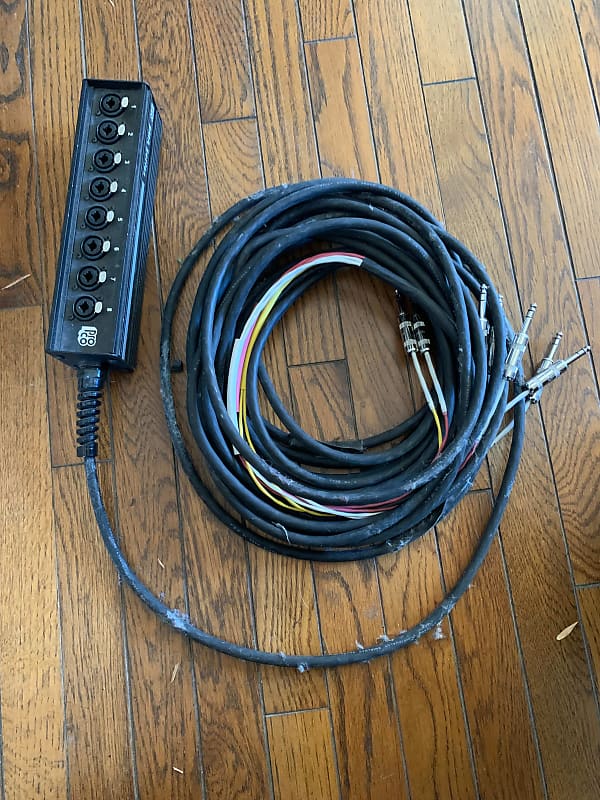 Pro Co SMAST 8-channel TRS / Combi Drop Snake - 50' | Reverb